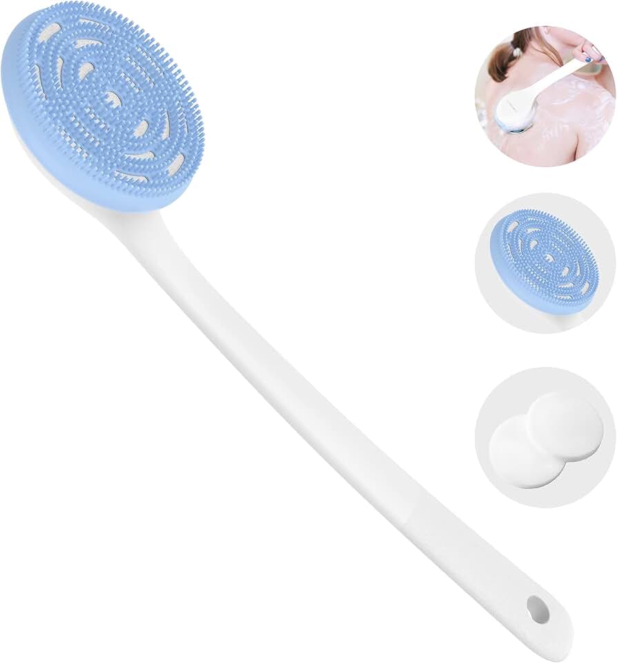 Amazon.com: buff puff back scrubber with handle