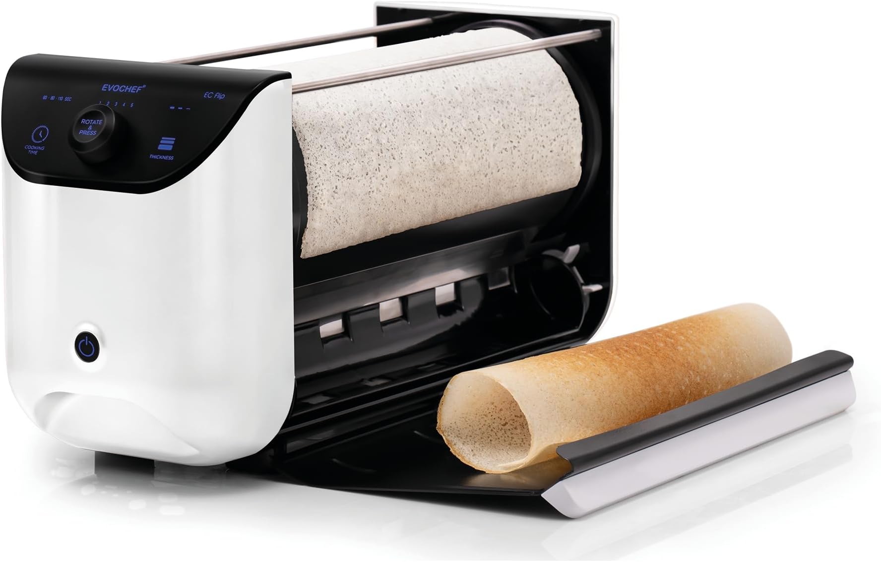 Buy EVOCHEF EC Flip Automatic Dosa Maker, 1-Minute Dosas, 360° Food ...
