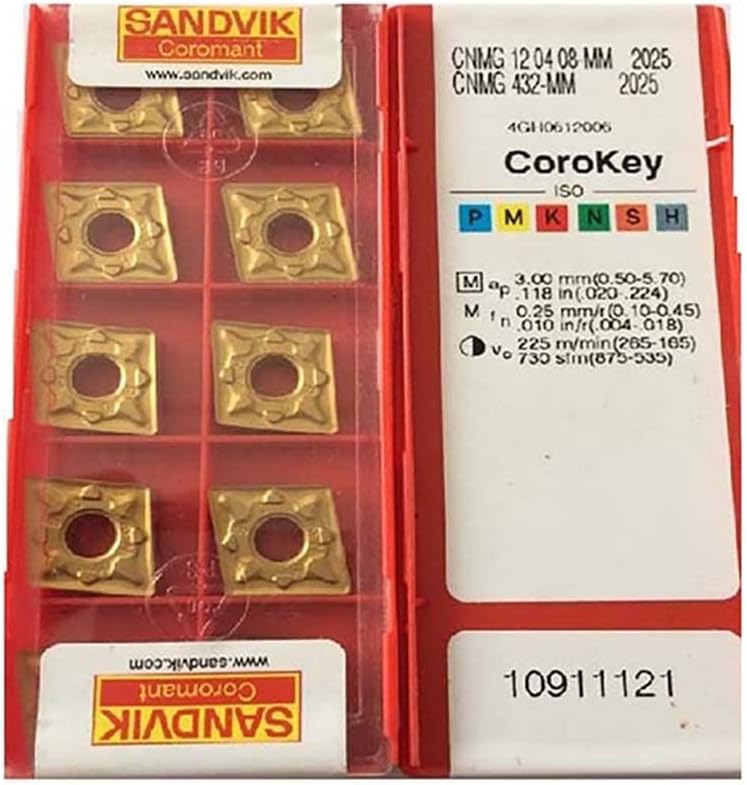 Sandvik Coromant 100% Original CNMG CNMG12 CNMG1204 CNMG 12 04 08 MM 2025 CNMG120408-MM ...