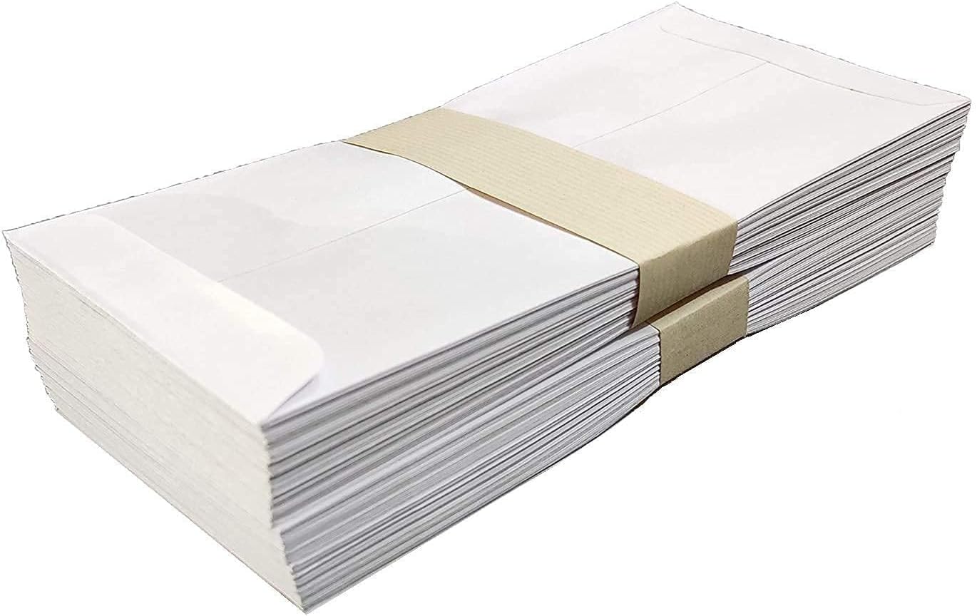 AccuPrints Envelope White Cheque Size envelope | Thickness - 100 gsm ...