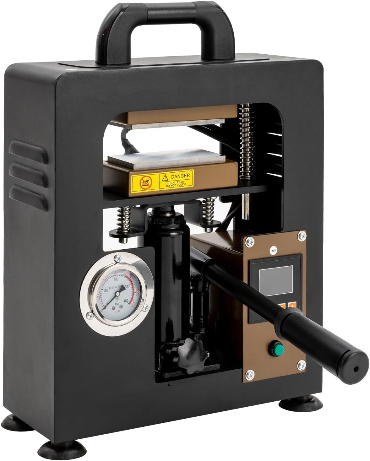 Amazon.com: 10 Ton Heat Press Machine, Portable Manual Hydraulic Jack ...