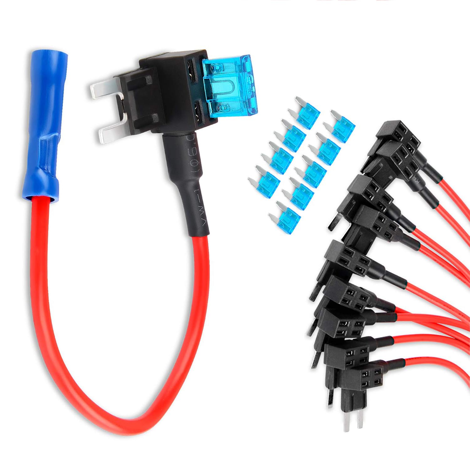 Amazon.com: Automotive Fuse Holder Add-a-Circuit Fuse TAP Adapter Mini ...