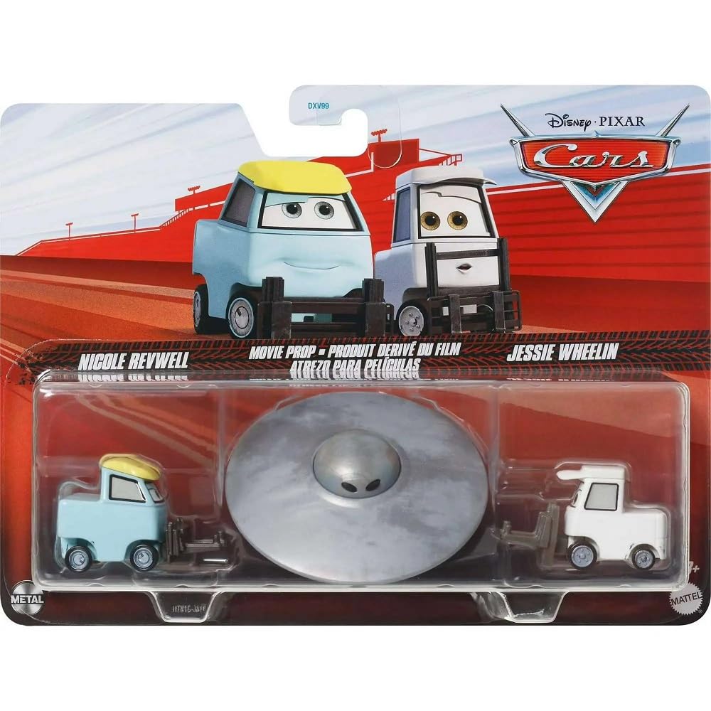 Amazon.com: Cars Disney Pixar Pack of 2 Metal Cars 1:55 - Nicole ...