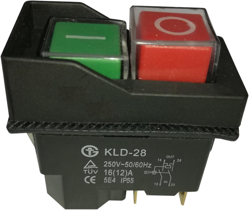 4Pins 250V Slicer Waterproof Magnetic Explosion-Proof Push Button ...