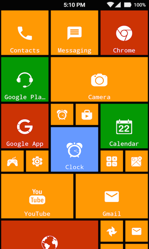 8.1 Metro Look Launcher:Amazon.co.uk:Appstore for Android