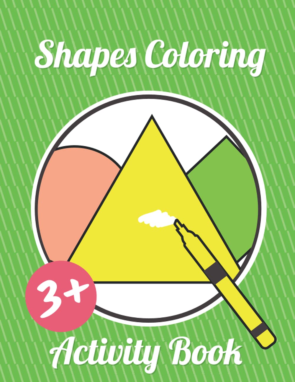 Buy Shapes Coloring : Preschool Tracing and Coloring Activity book ...