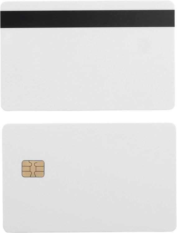 SLE4442 Chip Cards w/HiCo 2 Track Mag Stripe - 10 Pack : Amazon.ca ...