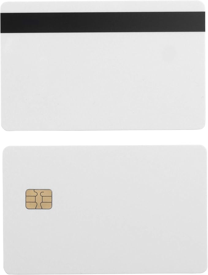 SLE4442 Chip Cards w/HiCo 2 Track Mag Stripe - 10 Pack : Amazon.ca ...