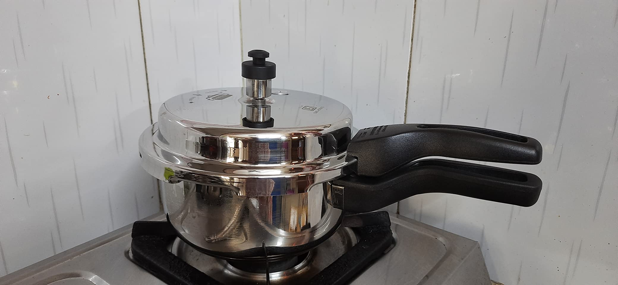 Buy Pannikin Stainless Steel with Induction Base Outer Lid Pressure ...