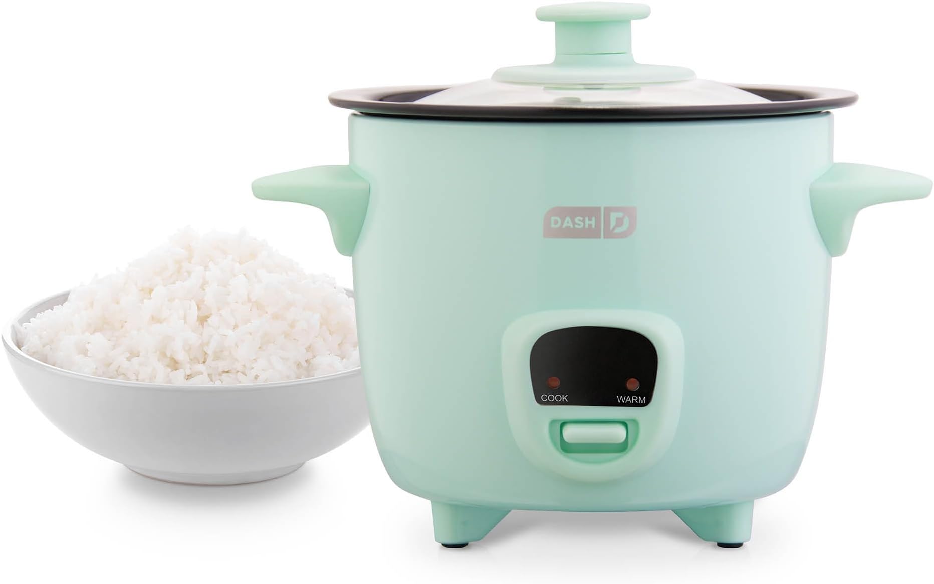 Amazon.com: Bear Mini Rice Cooker 2 Cups Uncooked, 1.2L Portable Non ...