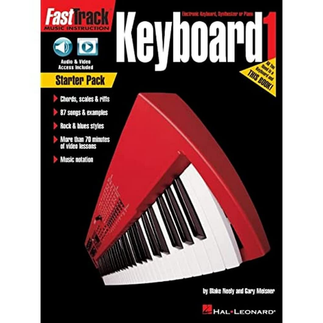 FastTrack Keyboard - Book 1 Starter Pack Includes Method Book with ...