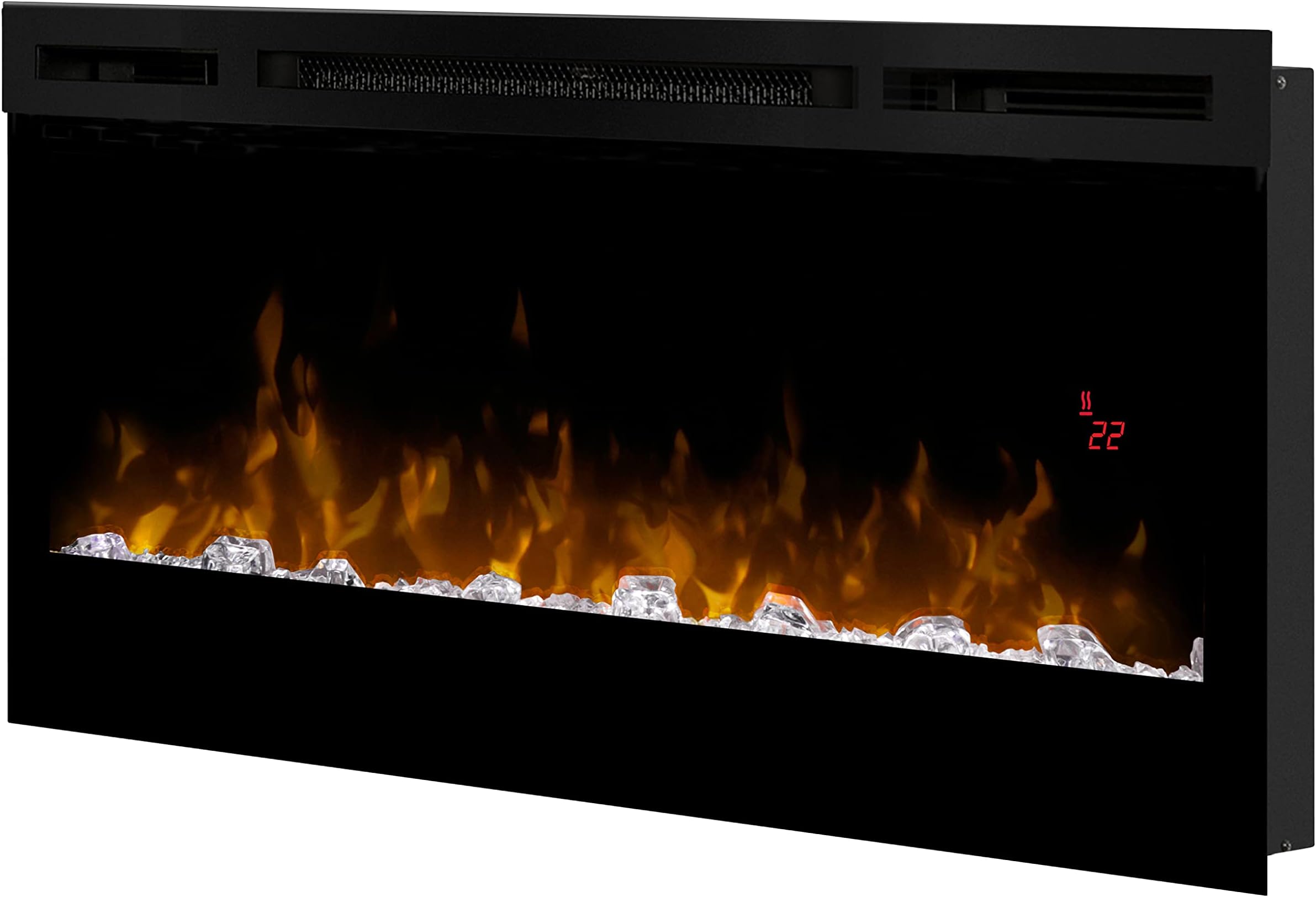 Amazon.com: Dimplex Prism Wall Mounted Linear Electric Fireplace, 34 ...