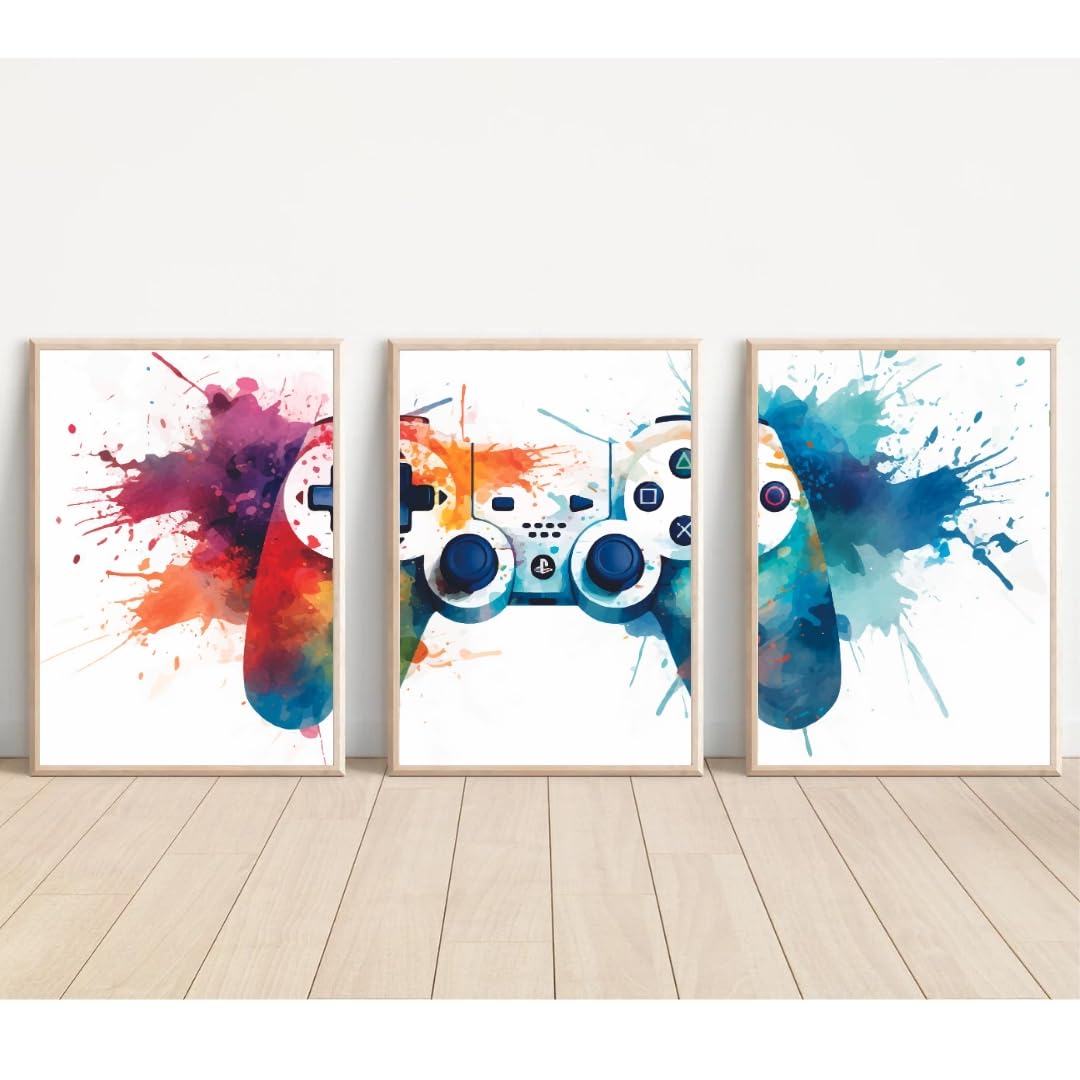 A4 PLAYSTATION ART PRINTS - PS5 Accessories - UNFRAMED - NO FRAMES ...