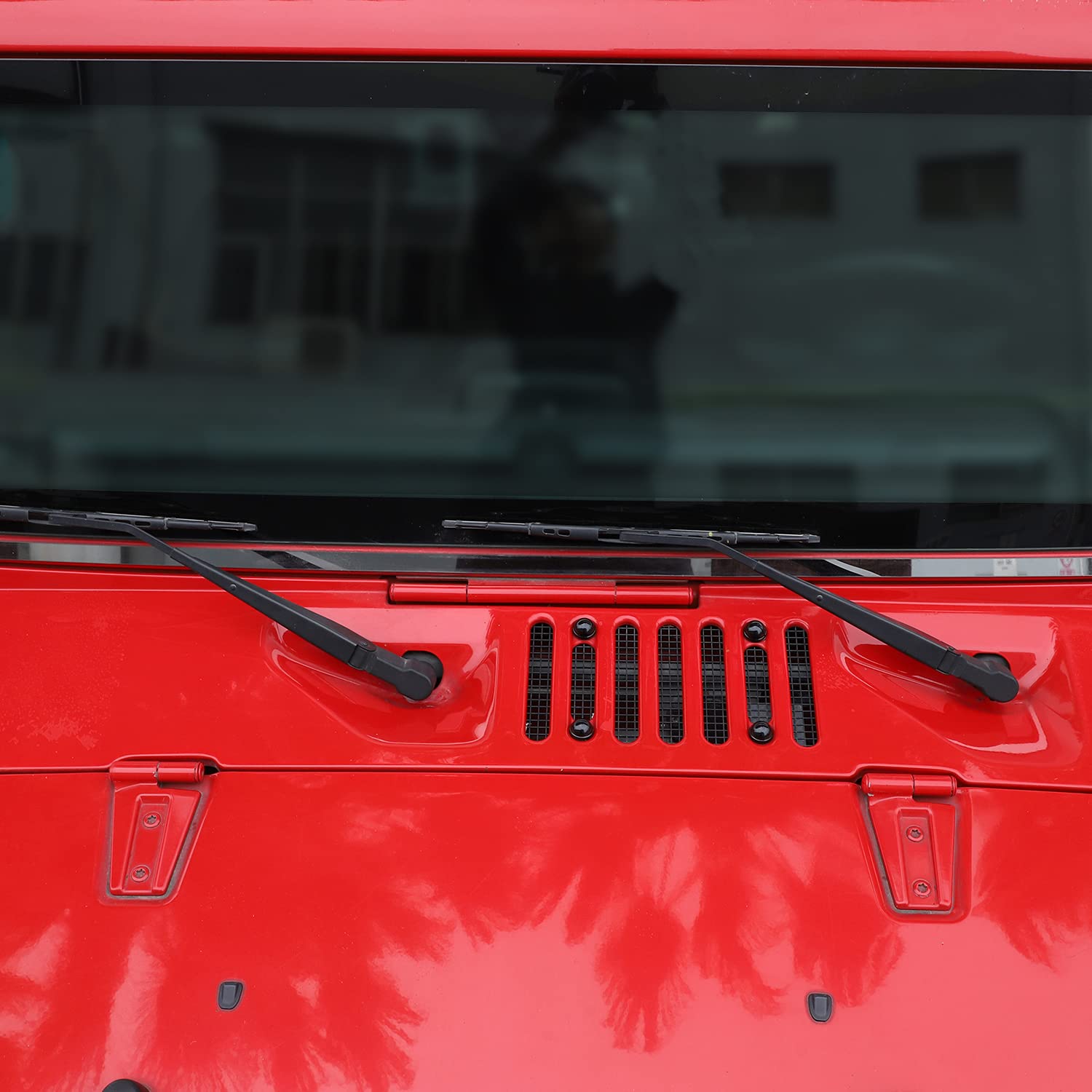 Snapklik.com : Hoolcar Hood Vent Cap Cover For 2007-2017 Jeep Wrangler ...