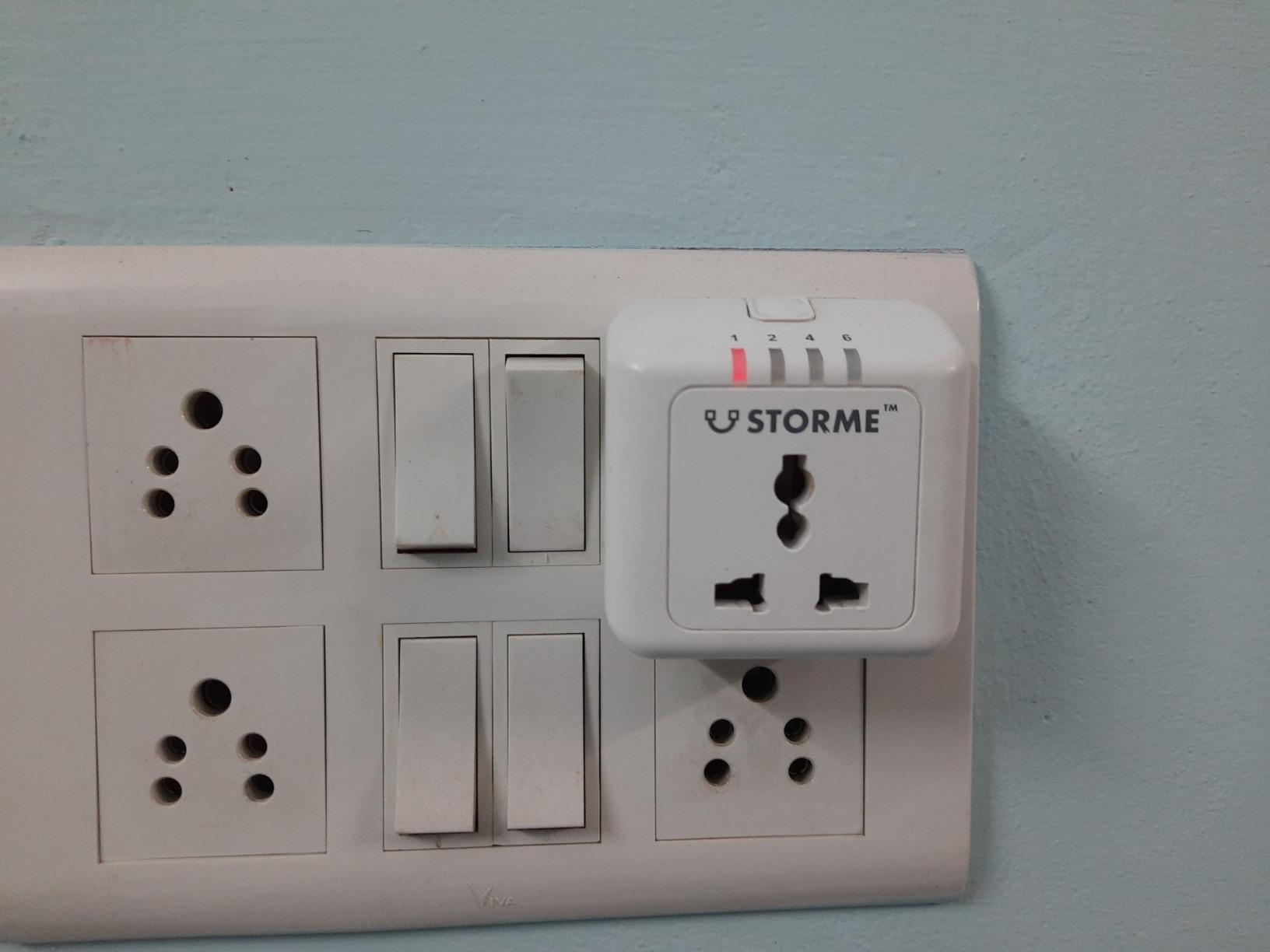 STORME Plastic Timer Socket Automatic Power Cut-Off Smart Plug (White ...