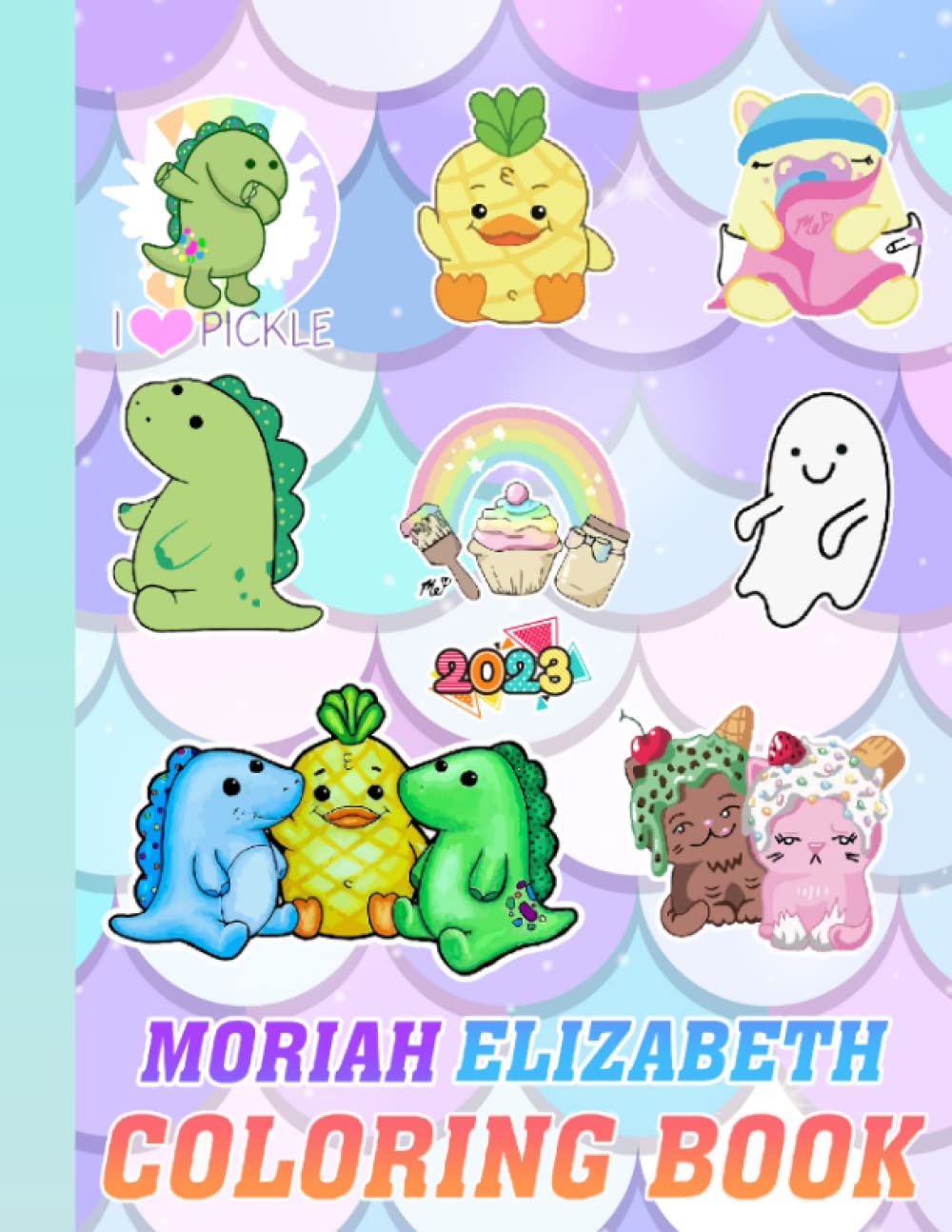Moriah Elizabeth Coloring Book Cute Characters Moriah Elizabeth Fanart ...