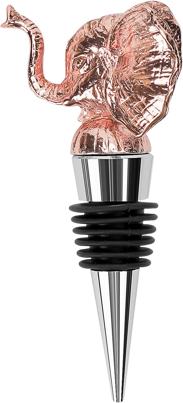 Amazon.com: SHIDOW Elephant Wine Cork, Wine/Glass Bottle Stopper ...