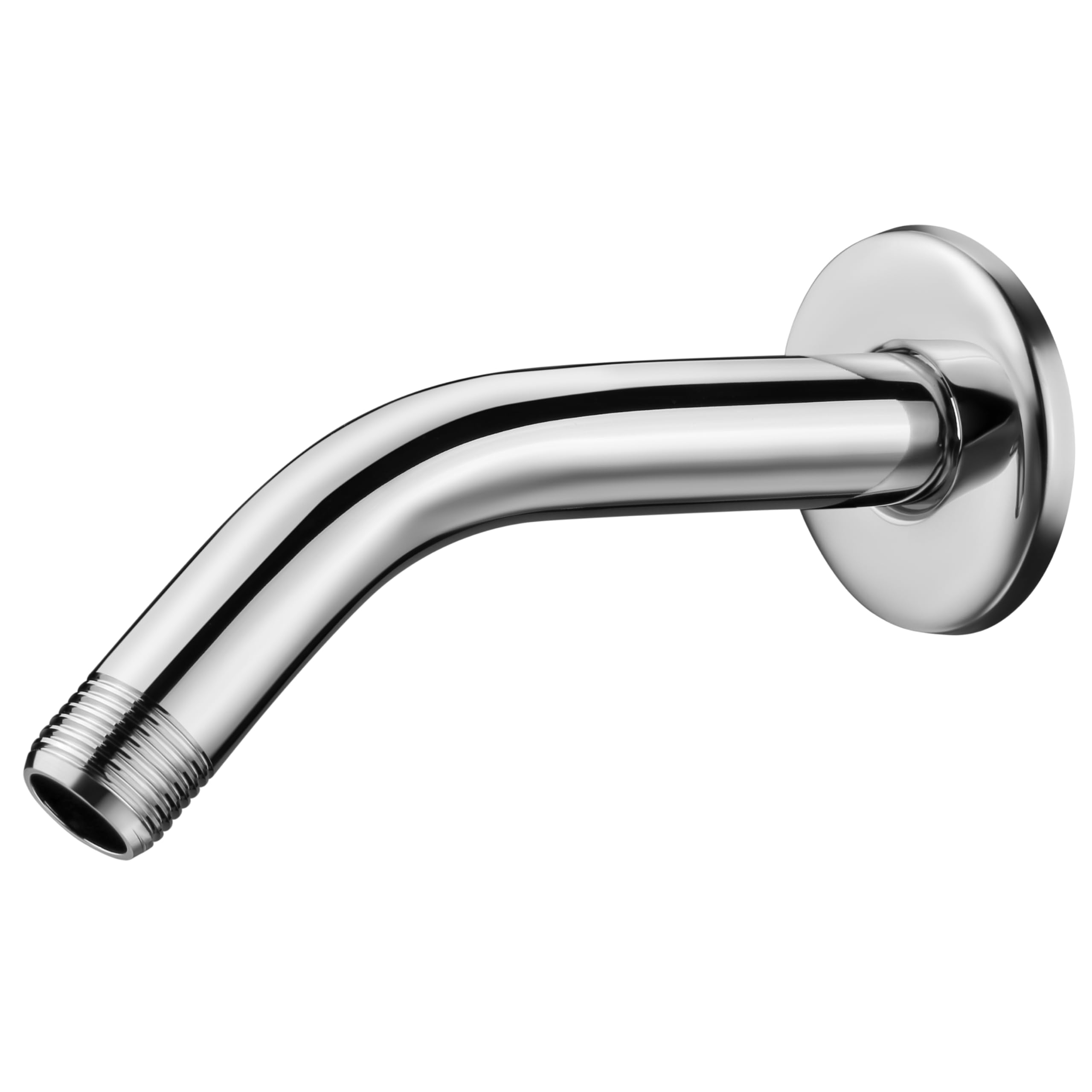 Singing Rain Shower Arm with Flange 15cm (6 inches) Wall Mout ...