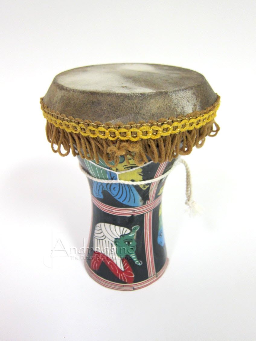 Amazon.com: Mid-East Small Pretuned Pharaonic Wooden Doumbek 6"x9 ...