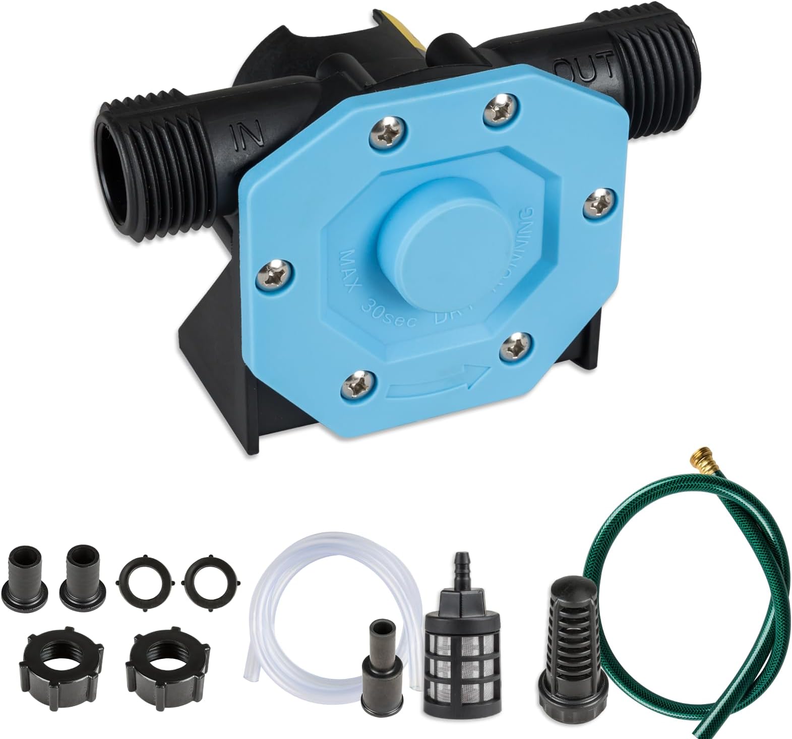 Hand Drill Water Pump, Mini Self-Priming Pump Heavy Duty Electric ...