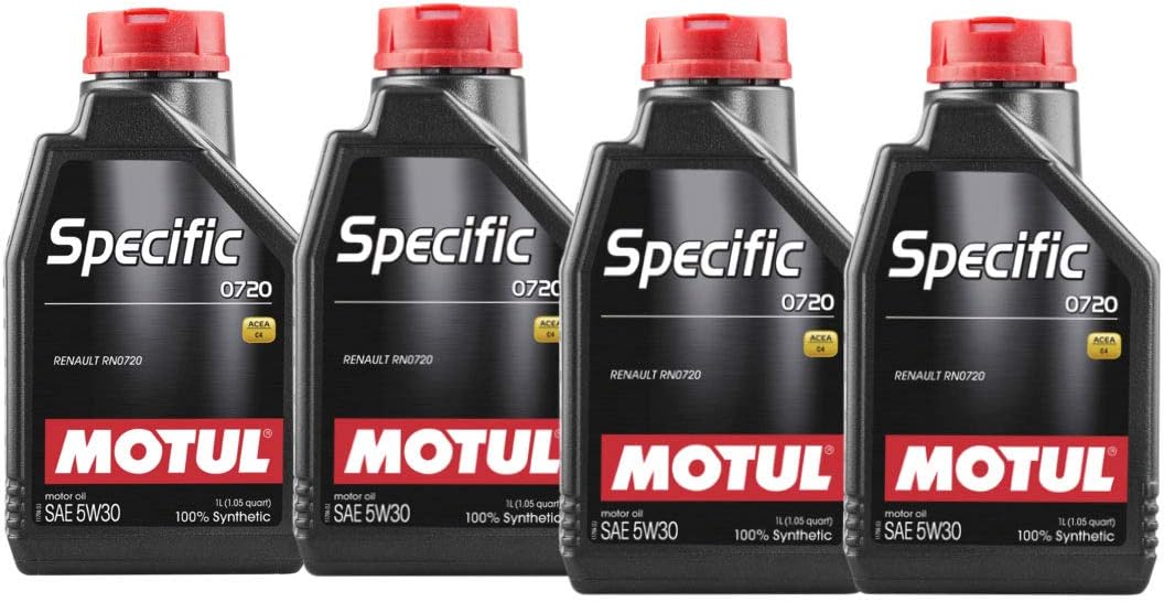 MOTUL Aceite Lubricante Motor RN 0720 5W30, Pack 4 litros : Amazon.es ...