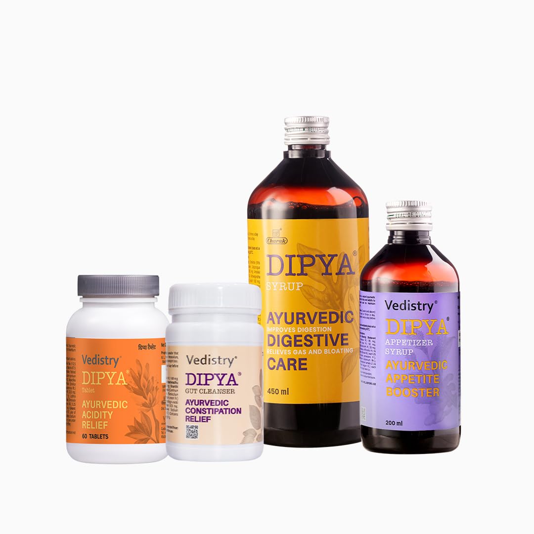Buy Vedistry Dipya Combo Kit: Complete Ayurvedic Digestive Solution ...