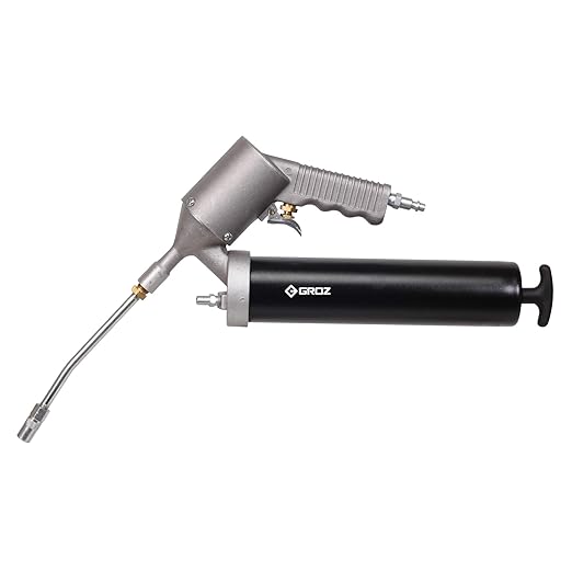 GROZ Air Operated Grease Gun with Bulk Loader Valve | 12 Months ...