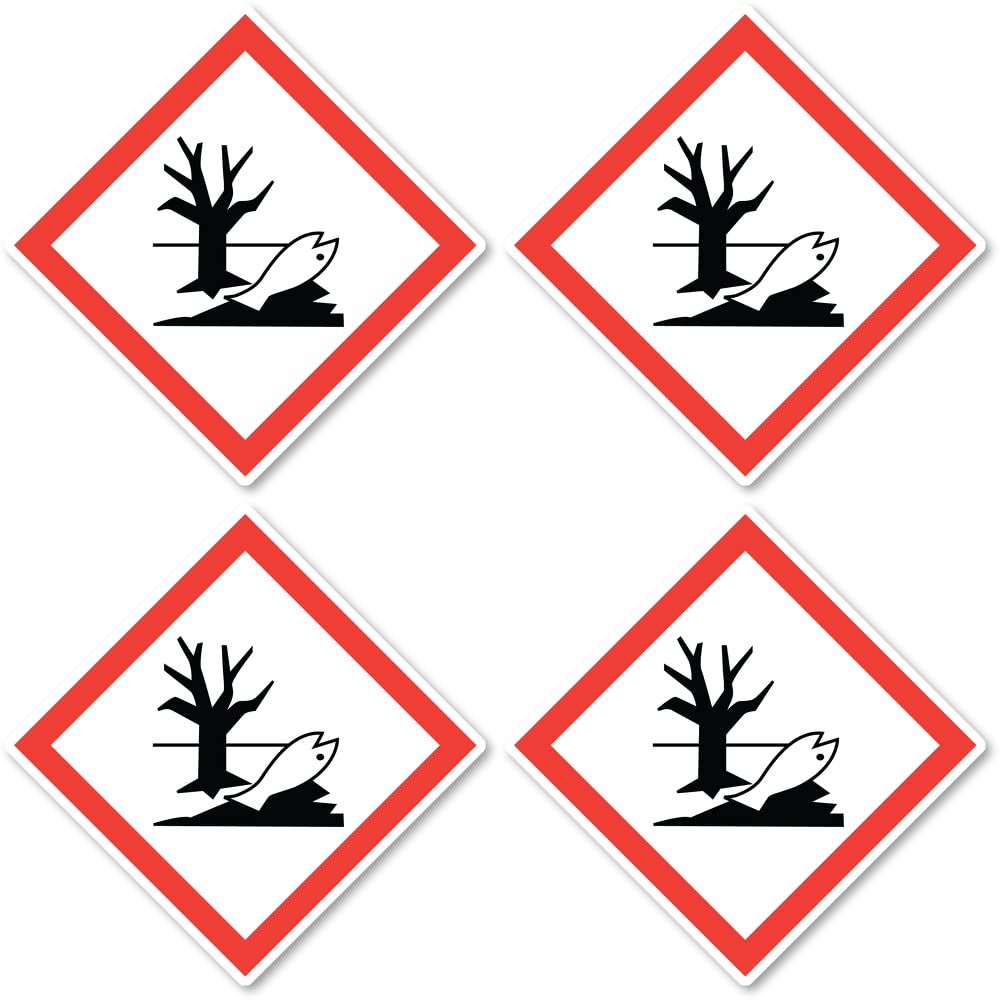 Ghs Environmental Sticker Stickers GHS Environmentally Damaging,