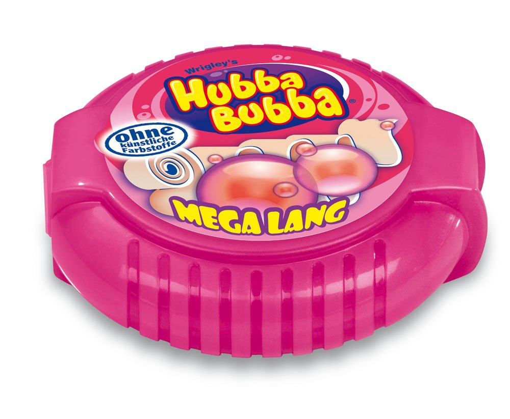 Hubba Bubba Aïe Hubba Bubba Bubble Tape Erdbeere 56g | Sweets.ch