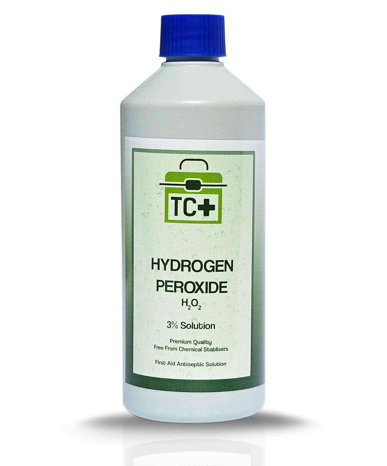 Hydrogen Peroxide 3% TC Plus H2O2 10 Vols (500ml) : Amazon.co.uk ...