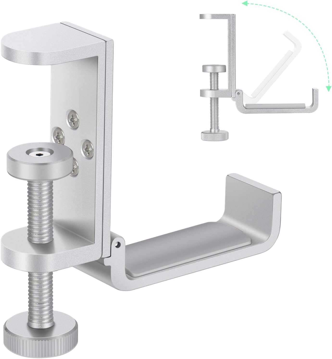 Amazon.com: Shinewider All Aluminum Foldable Headphone Holder ...