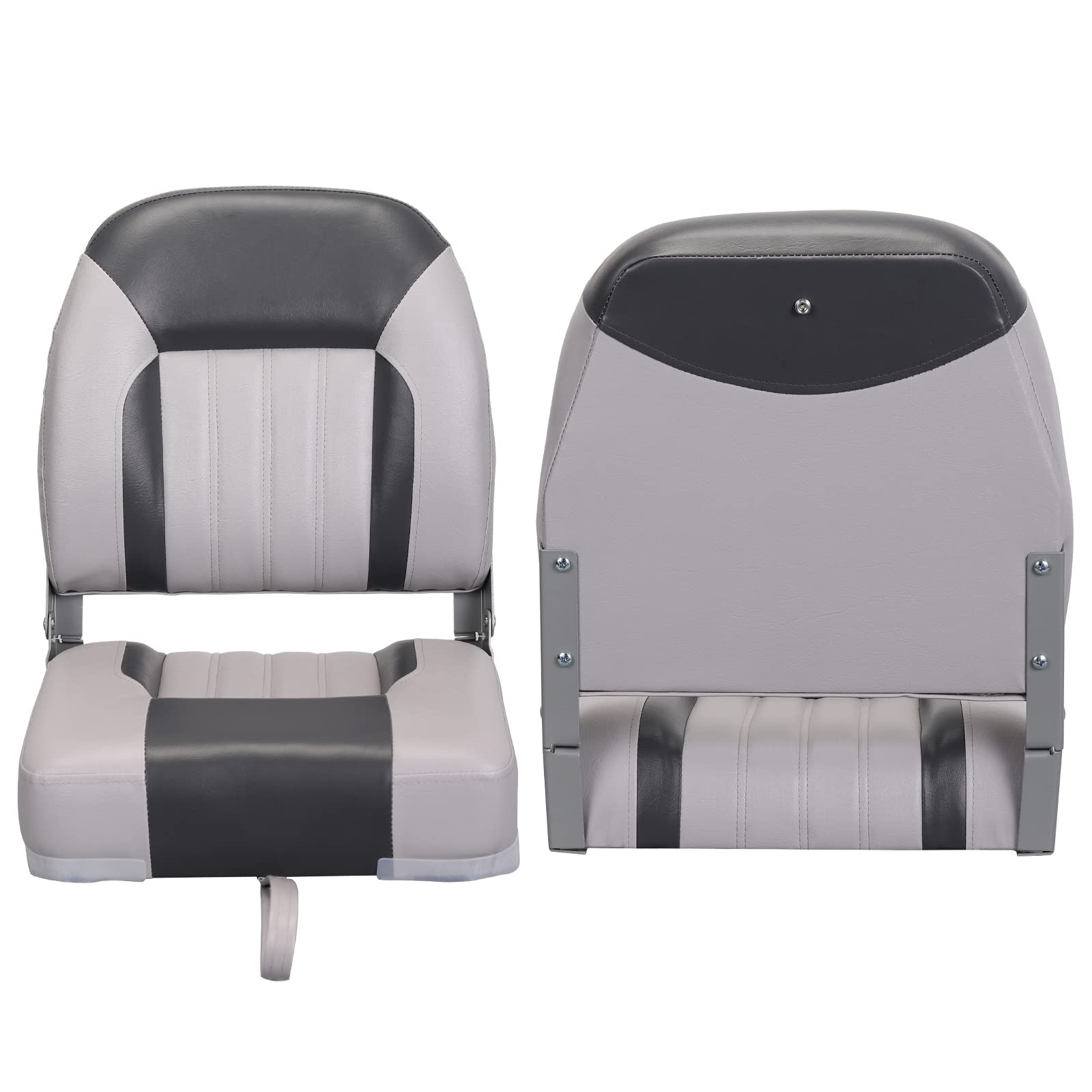 Snapklik.com : Leader Accessories A Pair Of Elite Low/High Back Folding ...