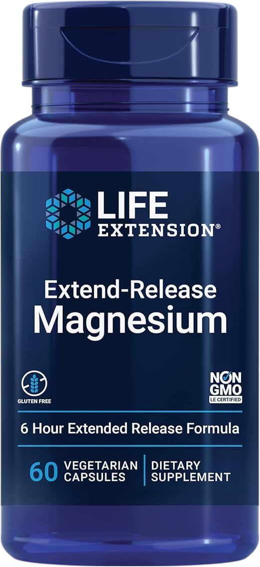 Amazon.com: Life Extension Extend-Release Magnesium, prolonged heart ...