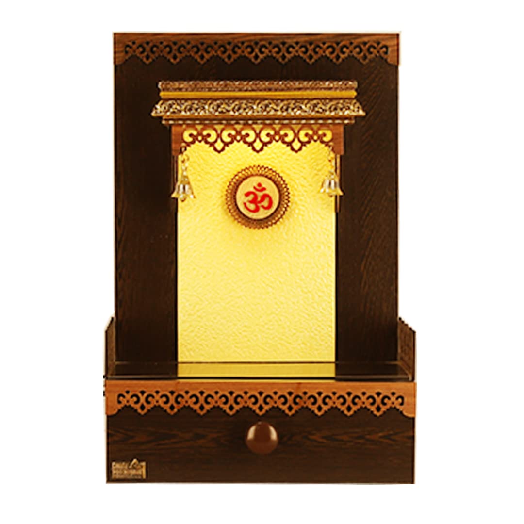 Buy CREATA POOJAGHAR Modern Home Temple Wooden Poojaghar Home Temple ...