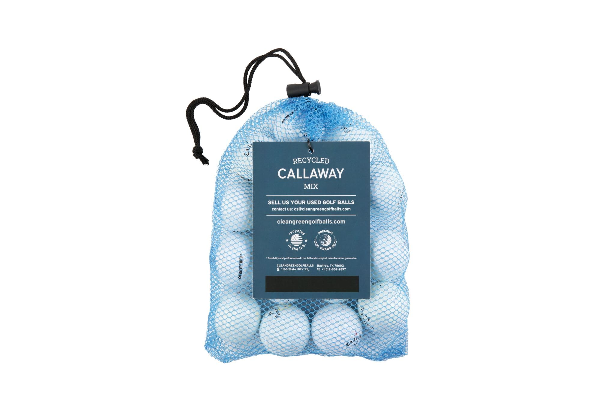 Snapklik.com : Clean Green Golf Balls 16 Pack Of Recycled And Used ...