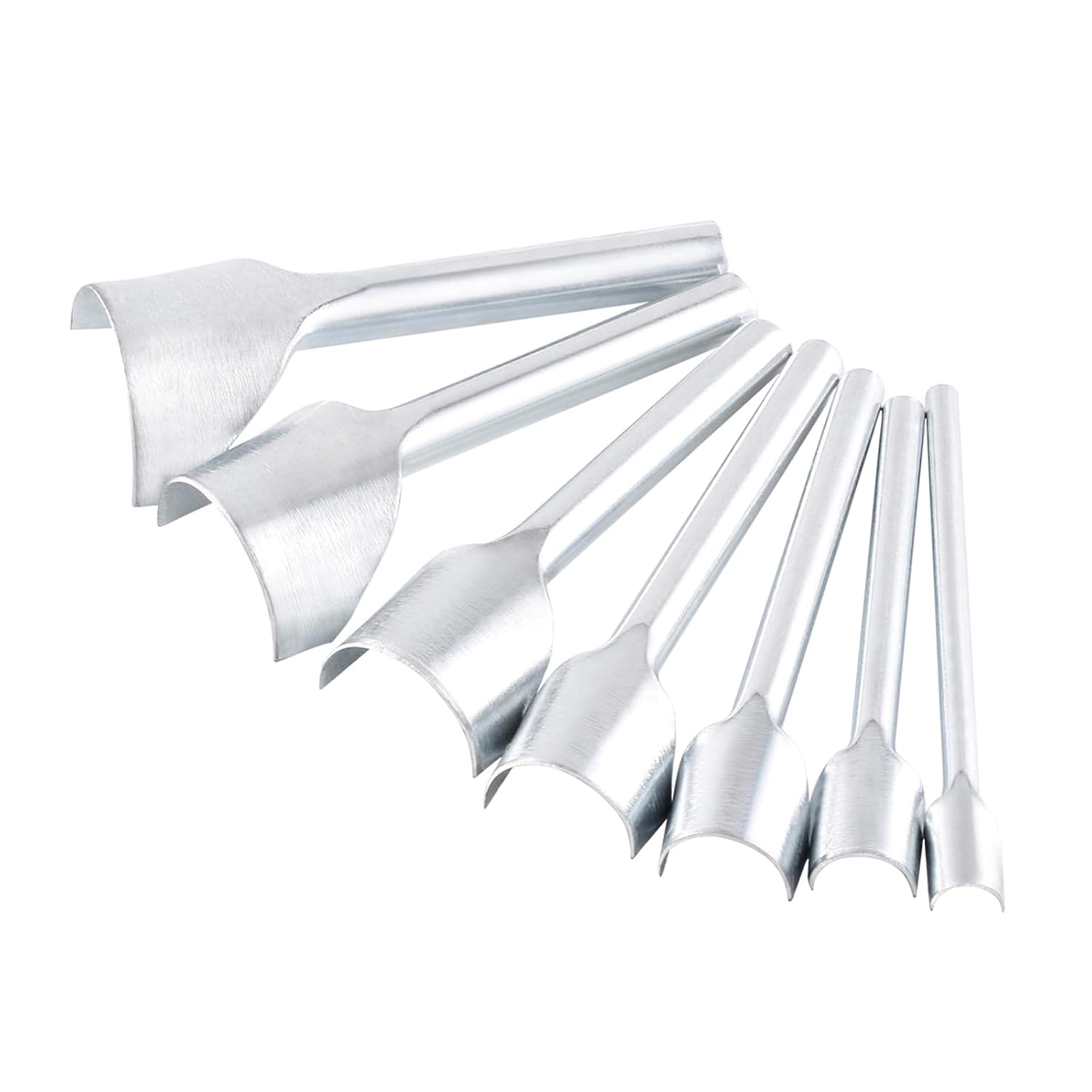Amazon.com: 7piece Leather Craft Half-Round Cutter Punch, Perfect for ...