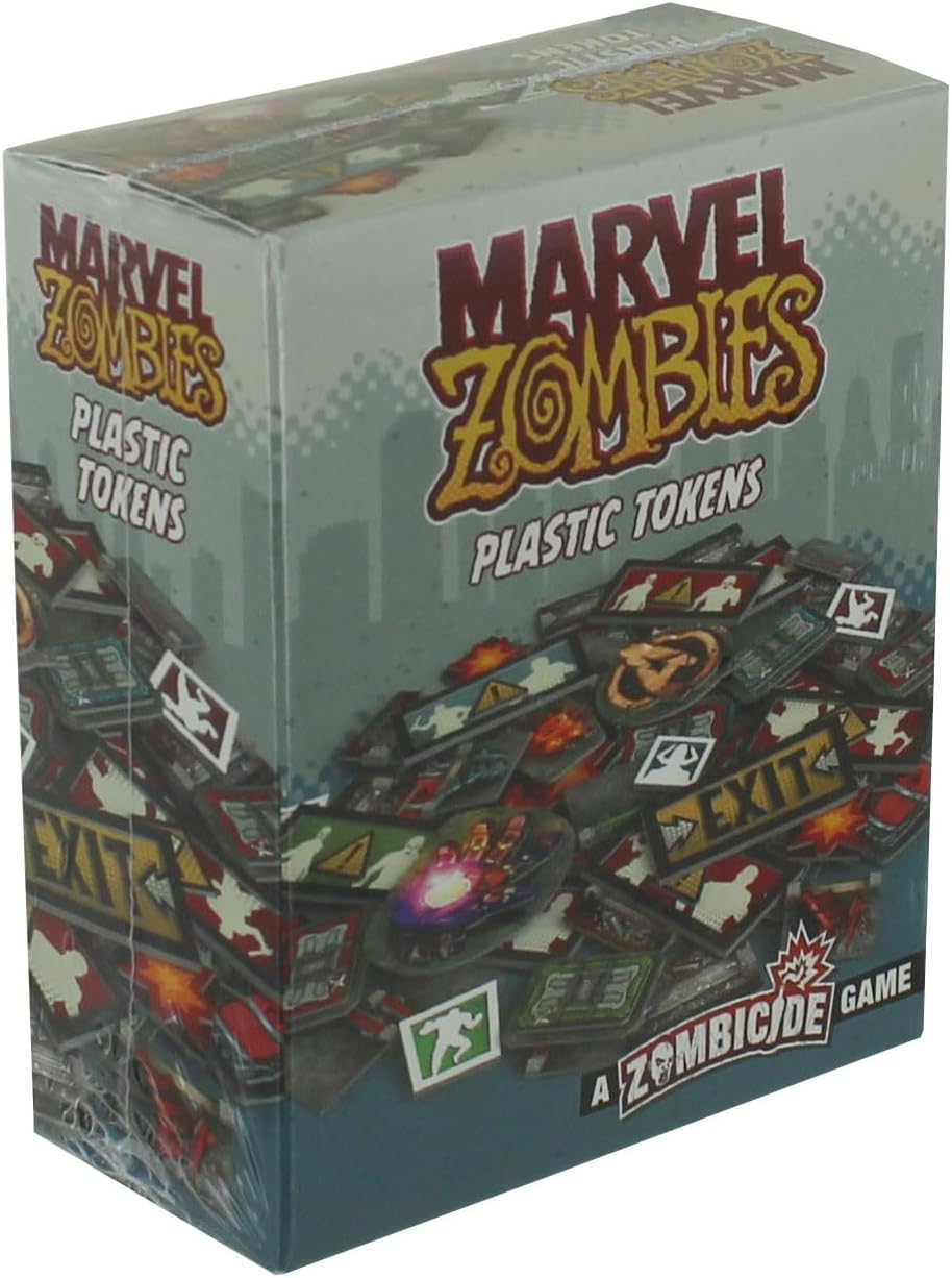 CMON Marvel Zombies: Plastic Tokens (Kickstarter Exclusive), Board ...