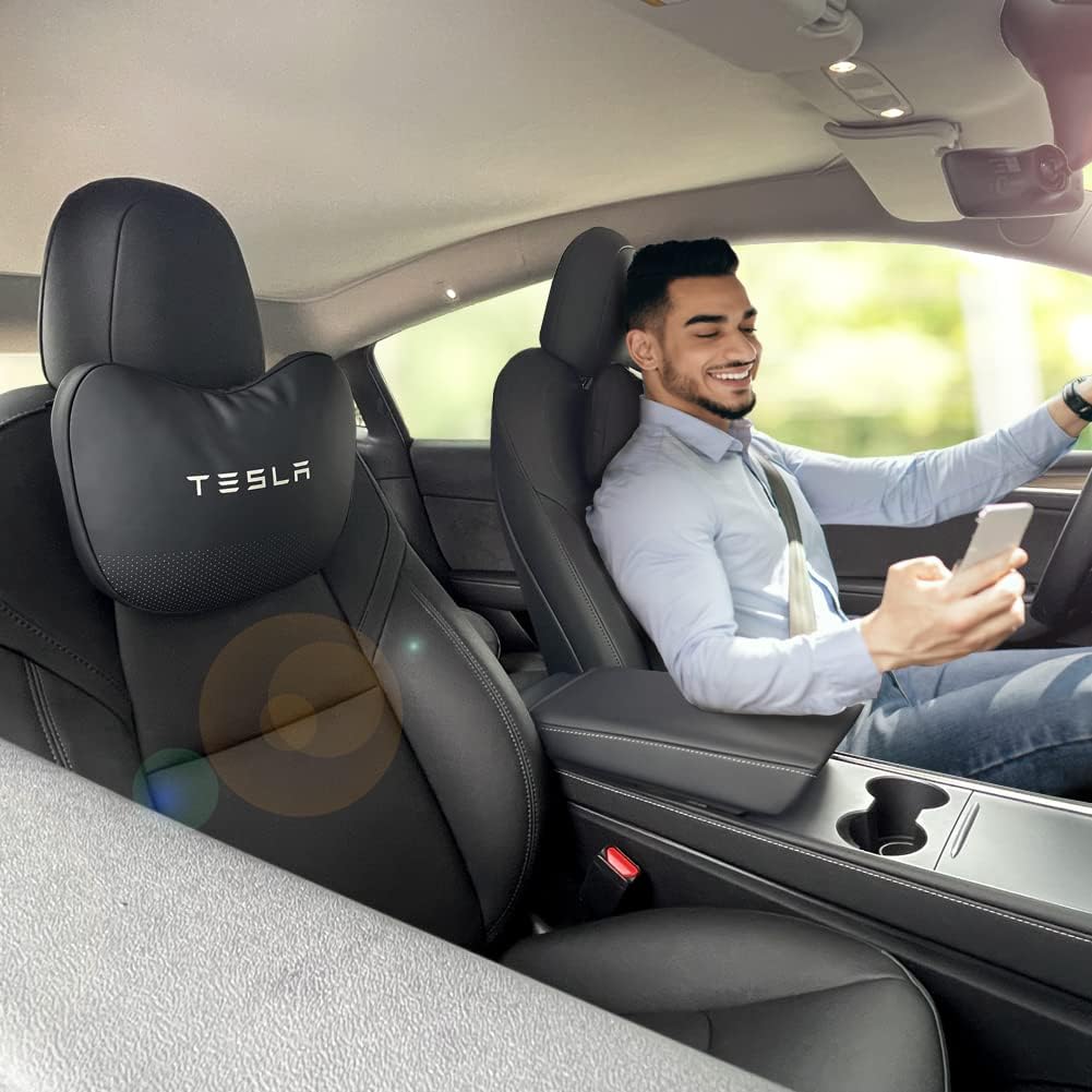 Amazon.com: Kasato Tesla Headrest Pillow, Tesla Neck Pillow for Tesla ...