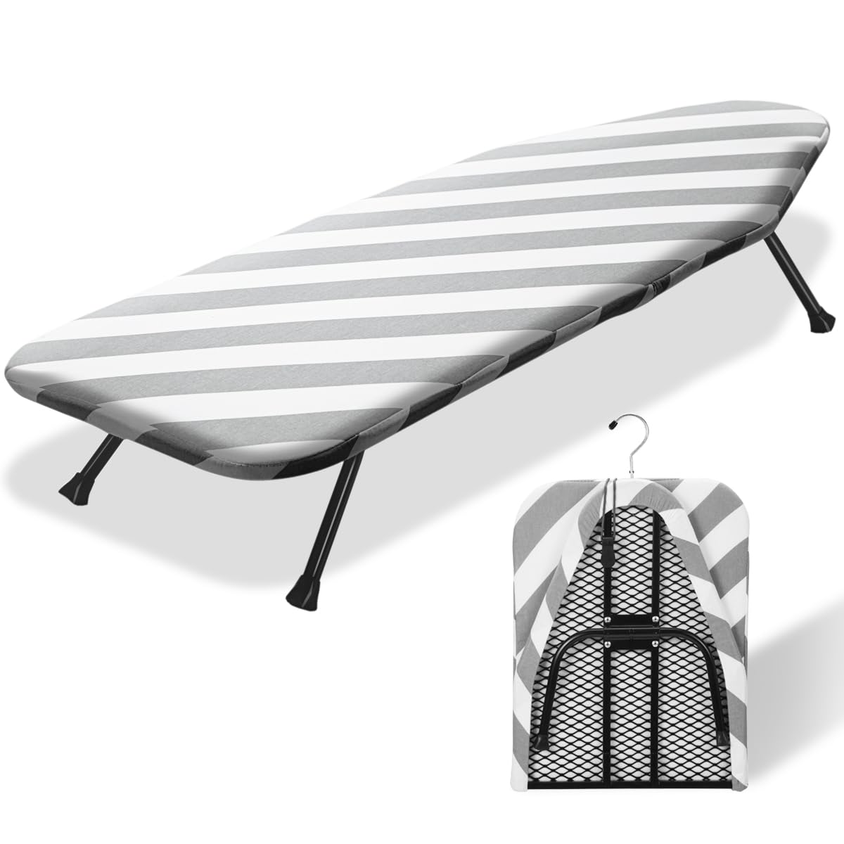 Amazon.com: SheeChung Small Ironing Board 12"x32" Foldable Ironing ...