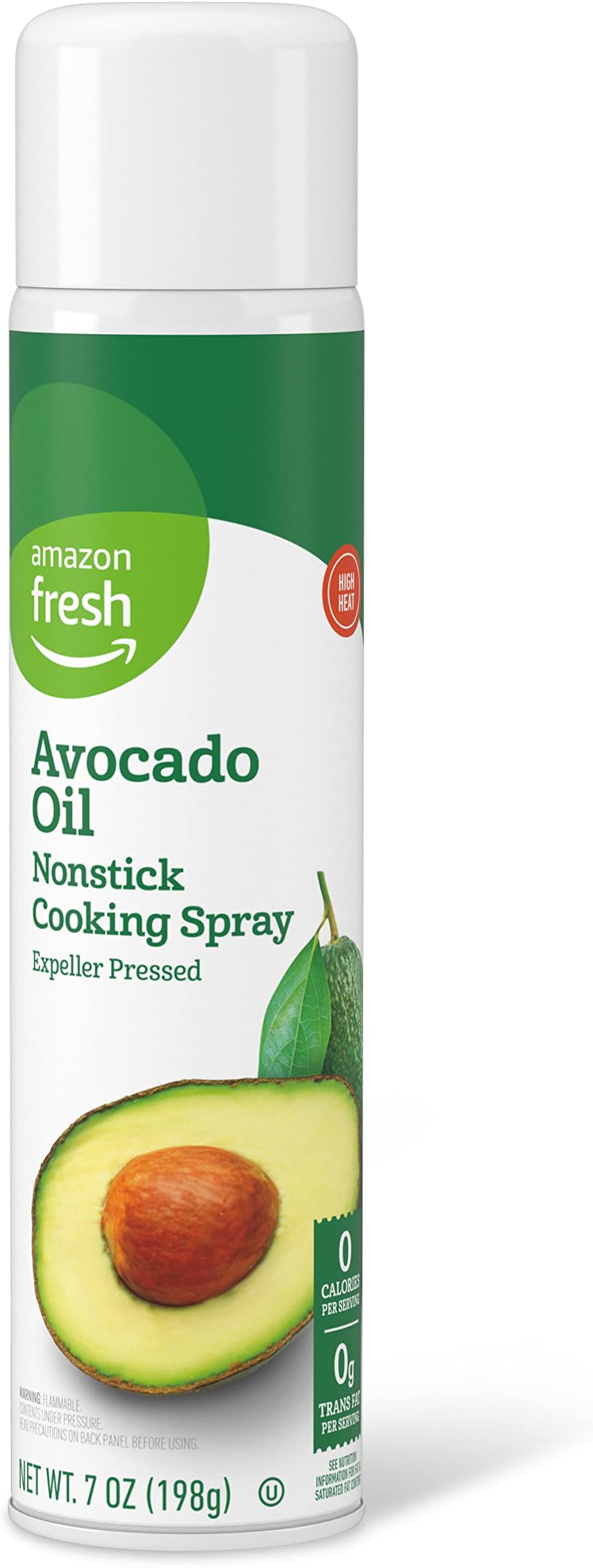Amazon.com : Amazon Fresh - Avocado Oil, Nonstick Cooking Spray, 7 oz ...