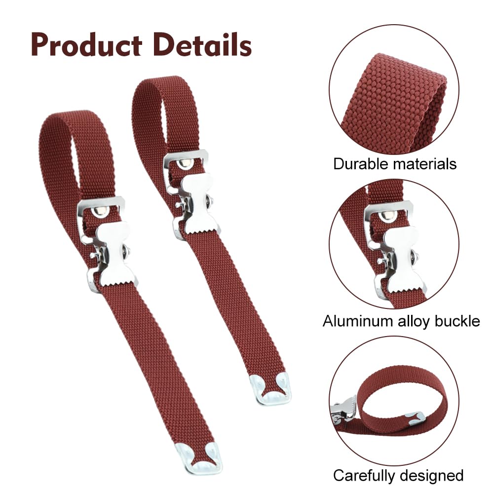 Adjustable Leg Straps 4-Piece Drywall Stilts Straps Kit - Adjustable ...