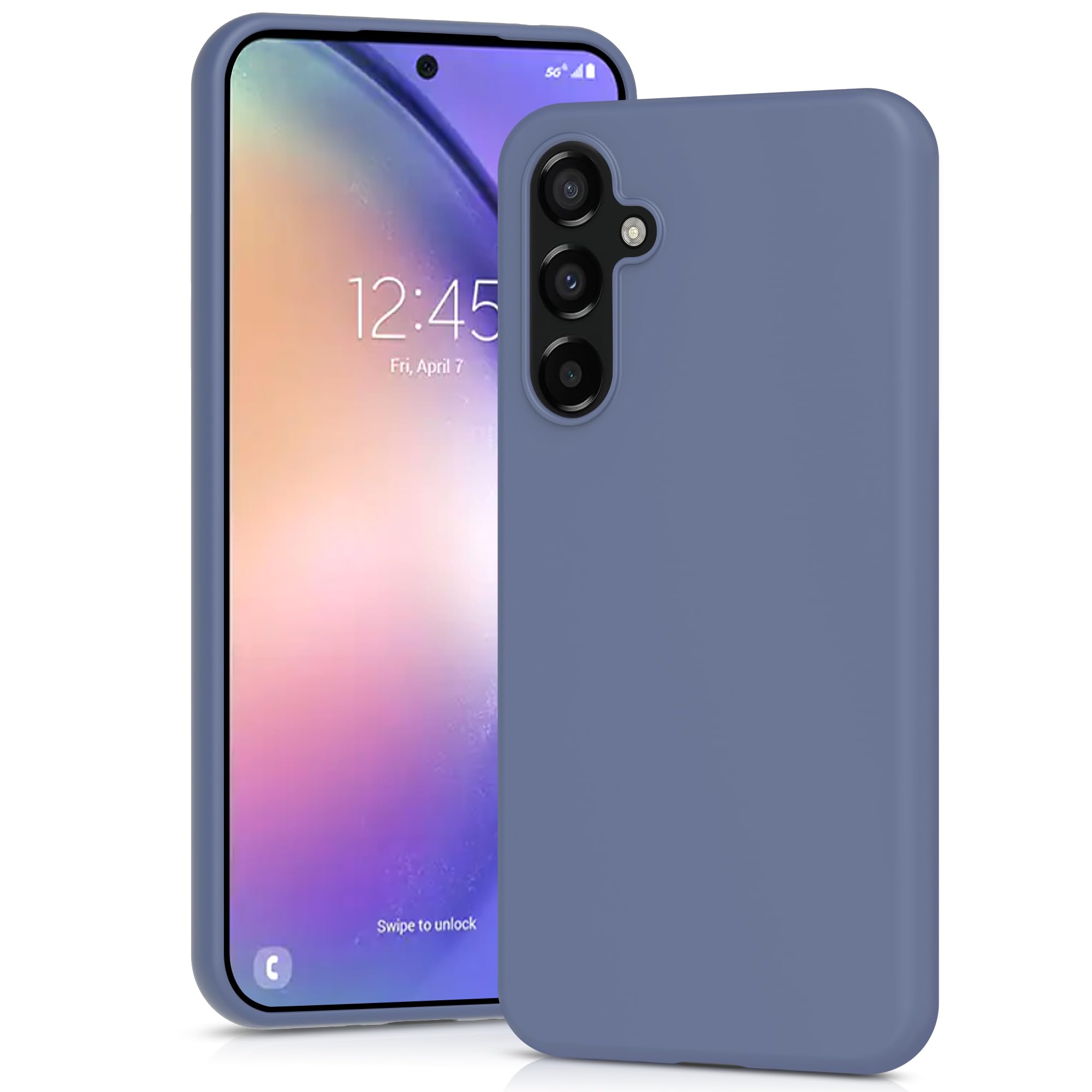 YATWIN Silicone Case for Samsung Galaxy A54 5G, Soft-Touch, Shockproof ...