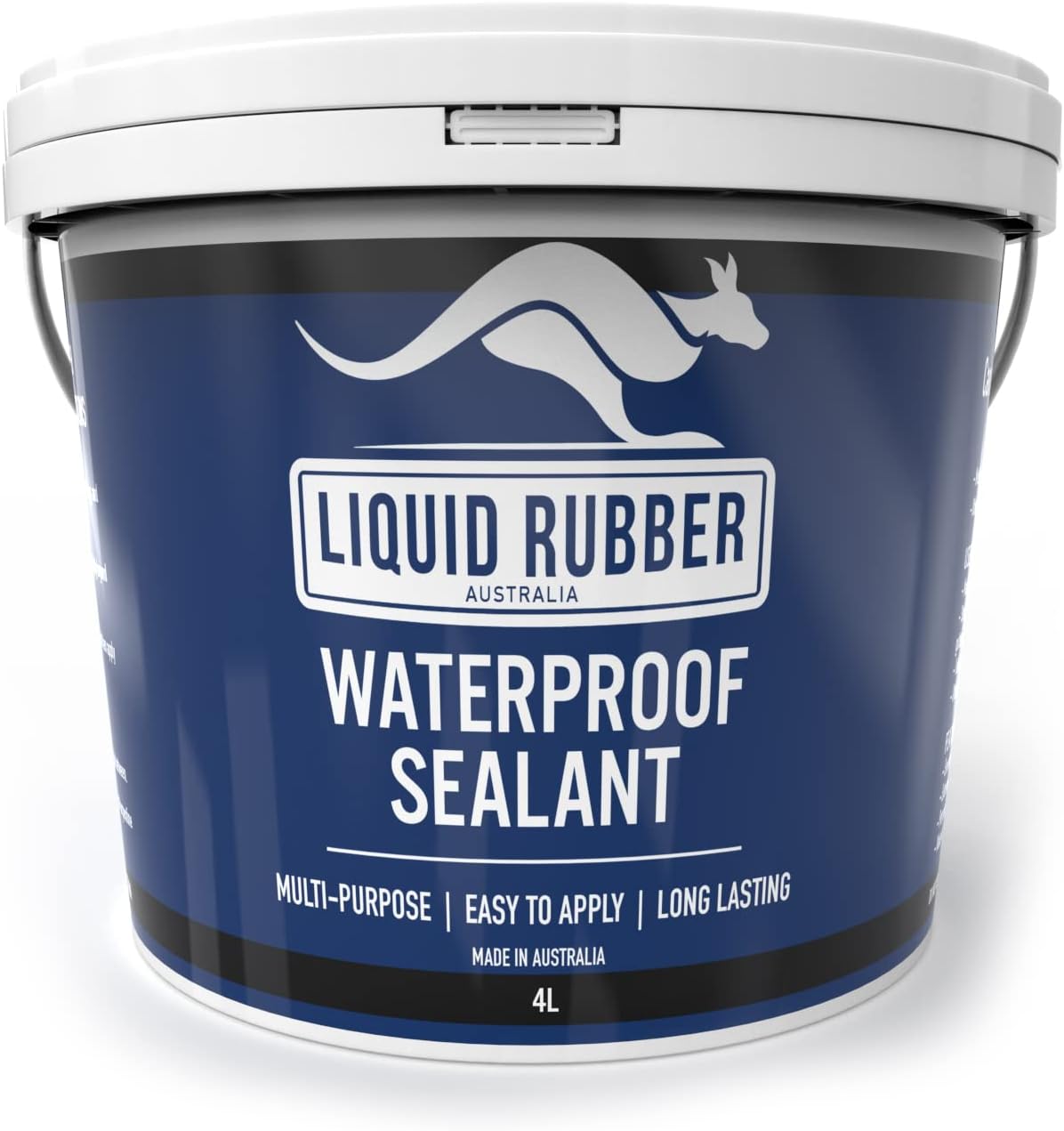 Liquid Rubber Waterproof Sealant - Indoor & Outdoor Coating - Easy to ...