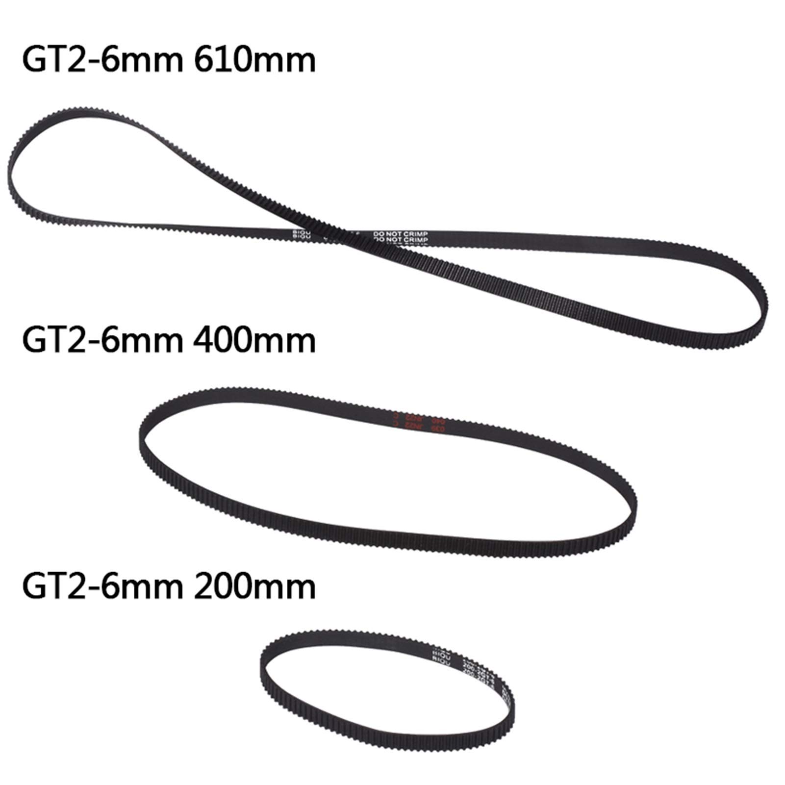 3d Printer Belt Timing Belt GT2 Closed Loop Rubber 2GT For C-25 3D ...