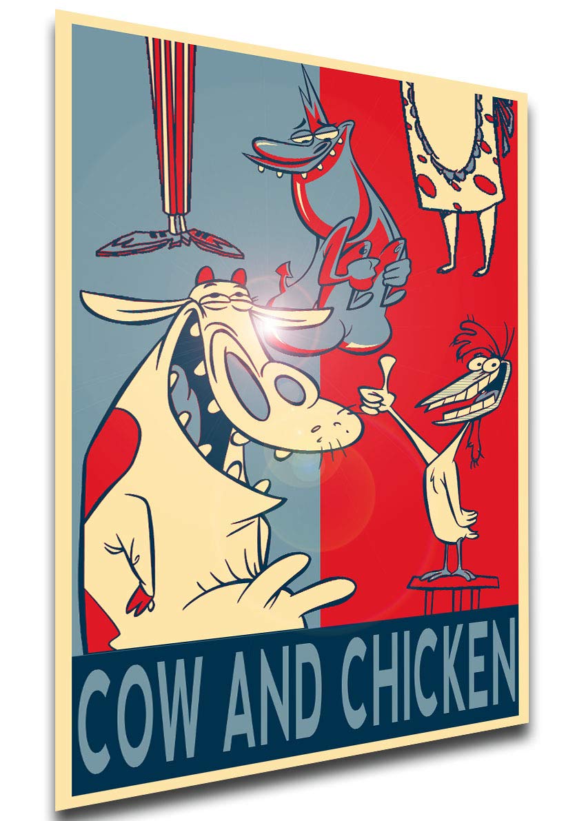 Cow And Chicken Characters