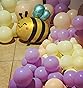 Amazon.com: Bee Balloons Bee Birthday Party Decorations Supplies for ...