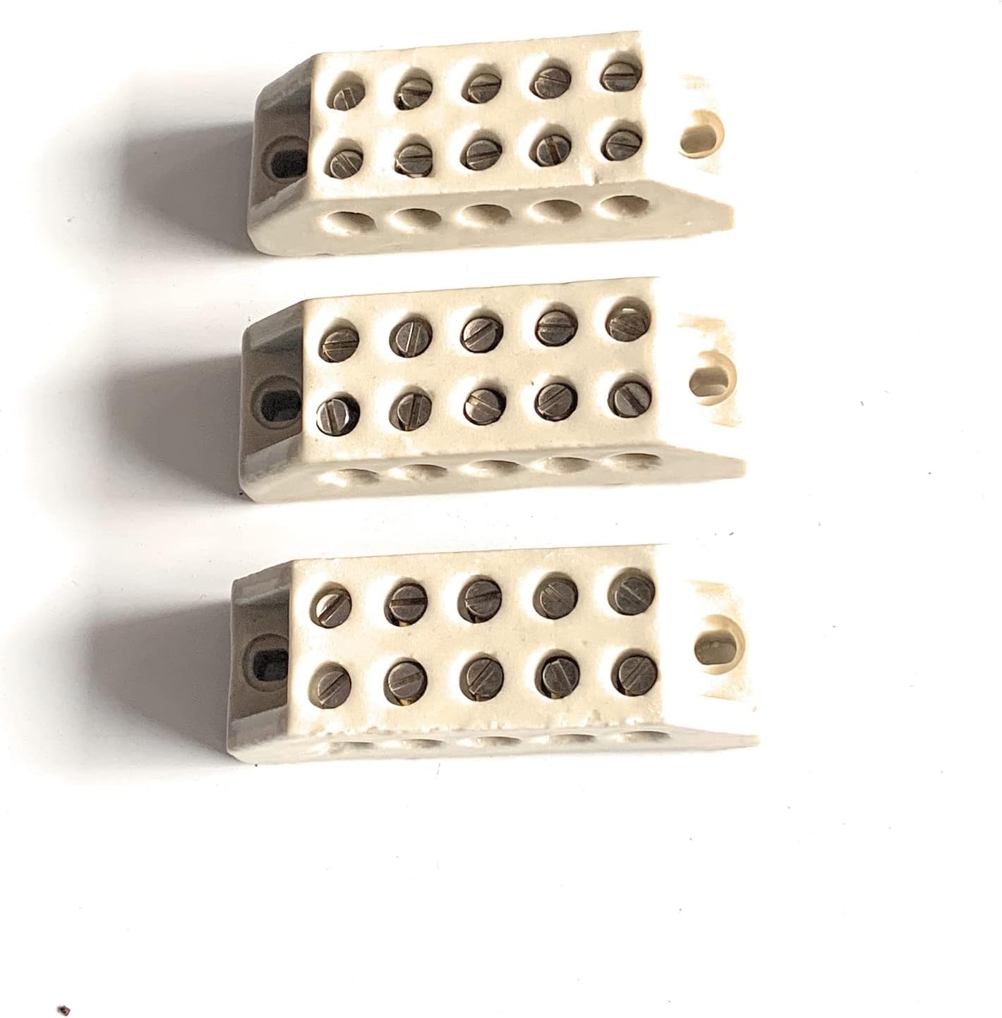 Litost® 5 Way 32A Ceramics Terminal Blocks High Temp Porcelain Ceramic ...