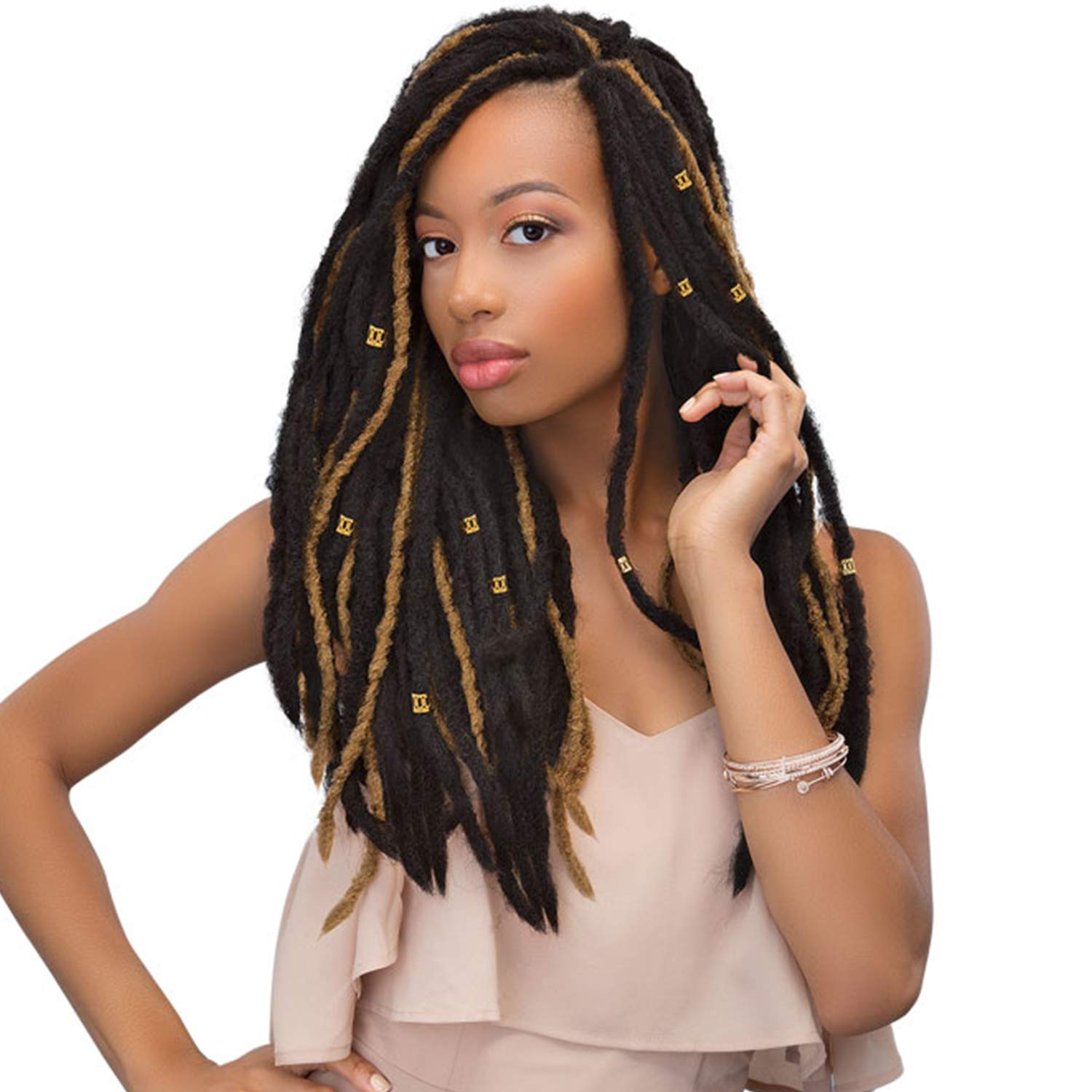 Amazon.com : 6 PACKS/LOT Janet Collection Synthetic Hair Crochet Braids ...