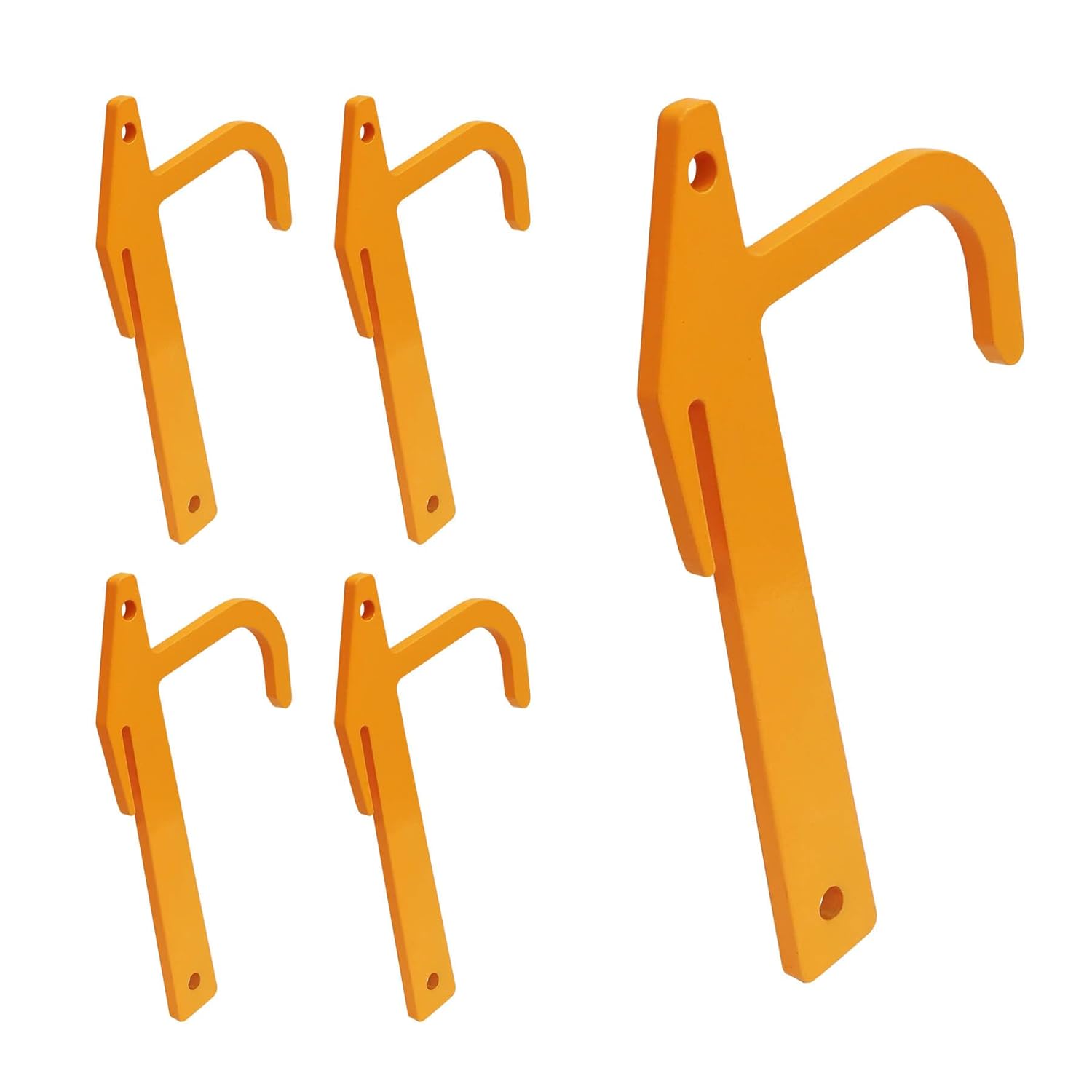 Amazon.com: Aiwaiufu 5 Packs Yellow Chain Link Fence Banana Clips ...