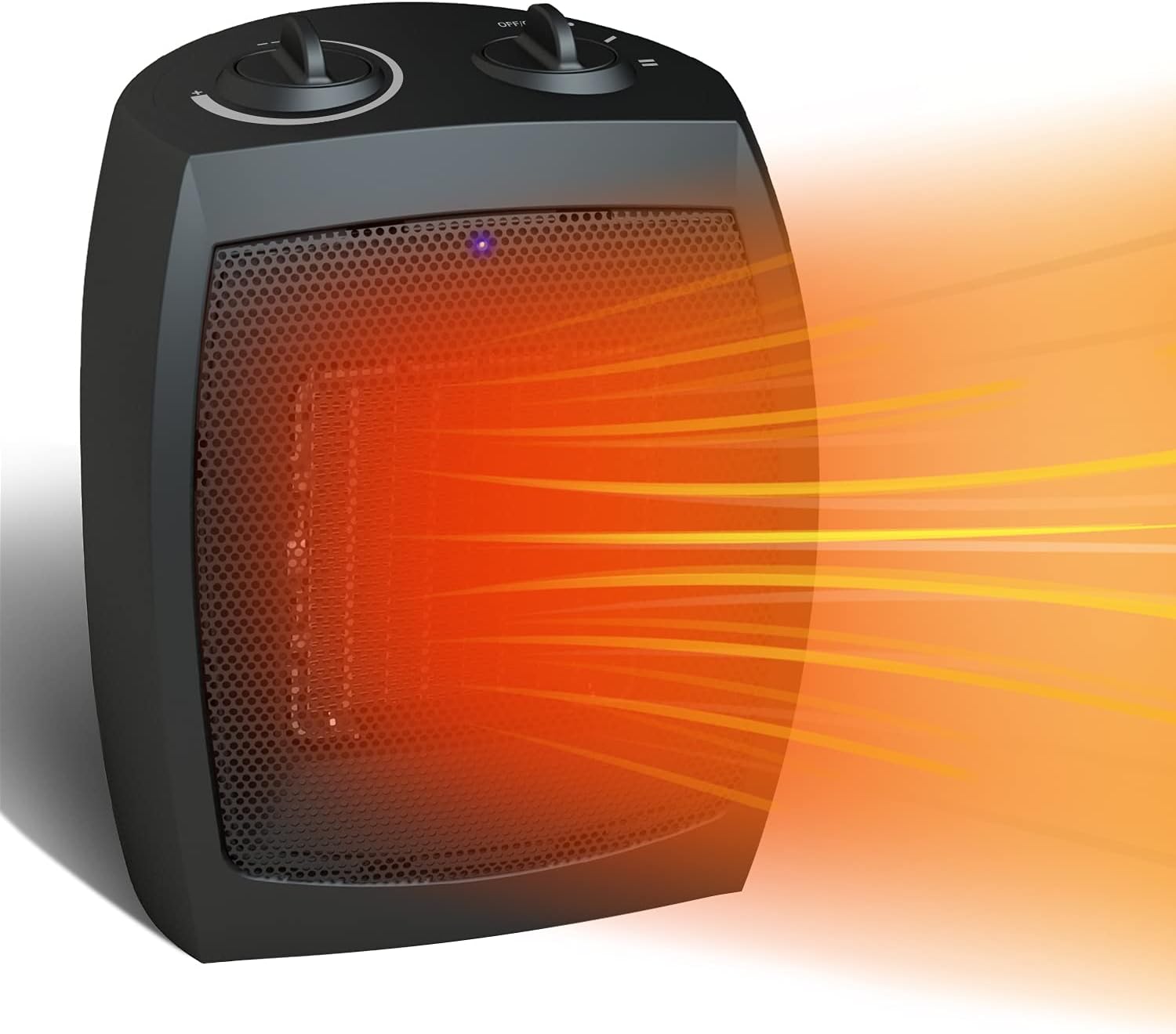 Amazon.com: Comfort Zone Oscillating Indoor Space Heater, Portable ...